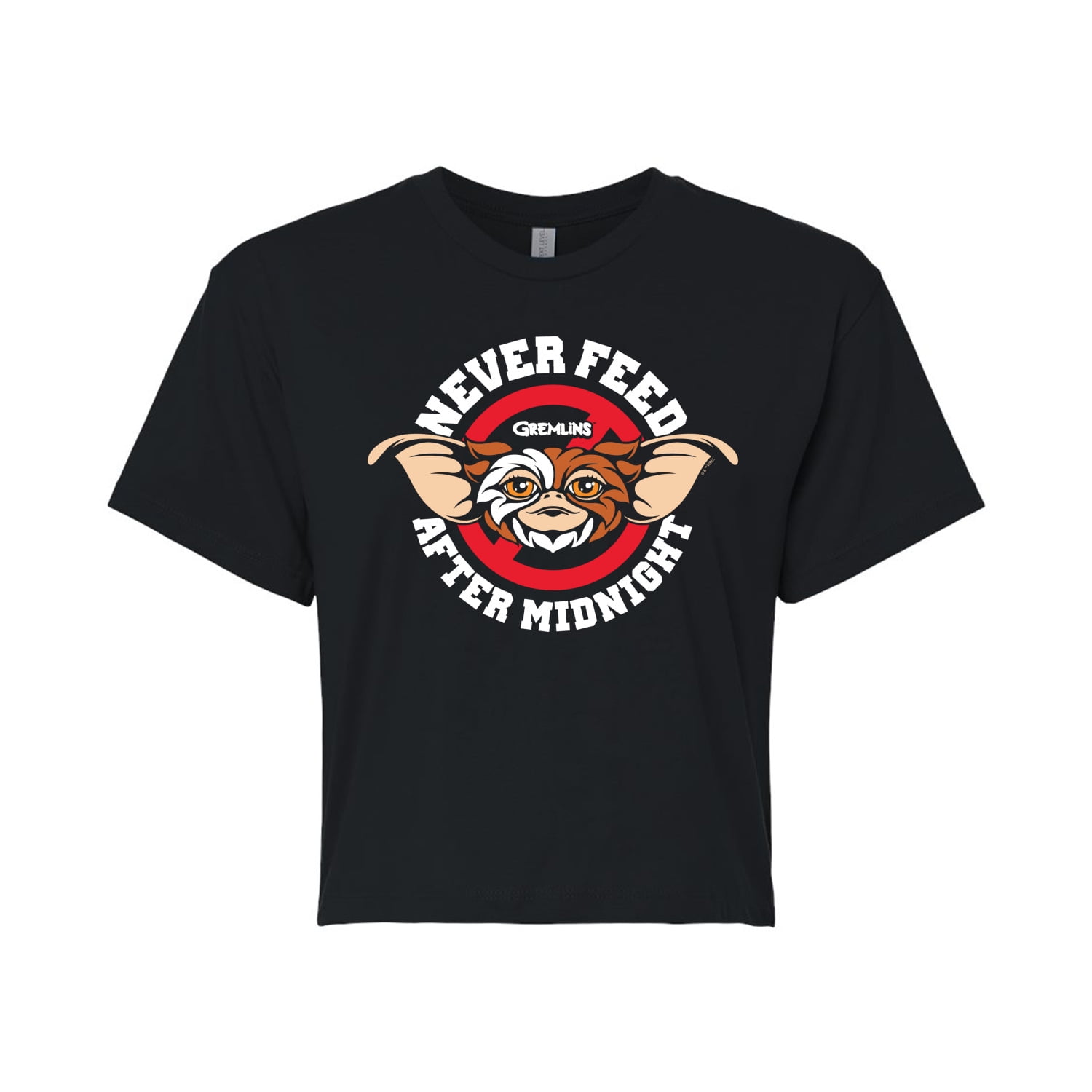 Gremlins - Never Feed After Midnight - Cropped Tee - Walmart.com Gremlins - Never Feed After Midnight - Cropped Tee - Walmart.com