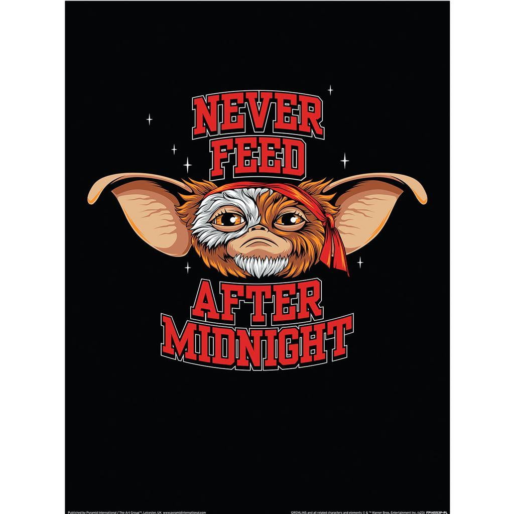 Gremlins Never Feed After Midnight Paper Poster - Walmart.com Gremlins Never Feed After Midnight Paper Poster - Walmart.com