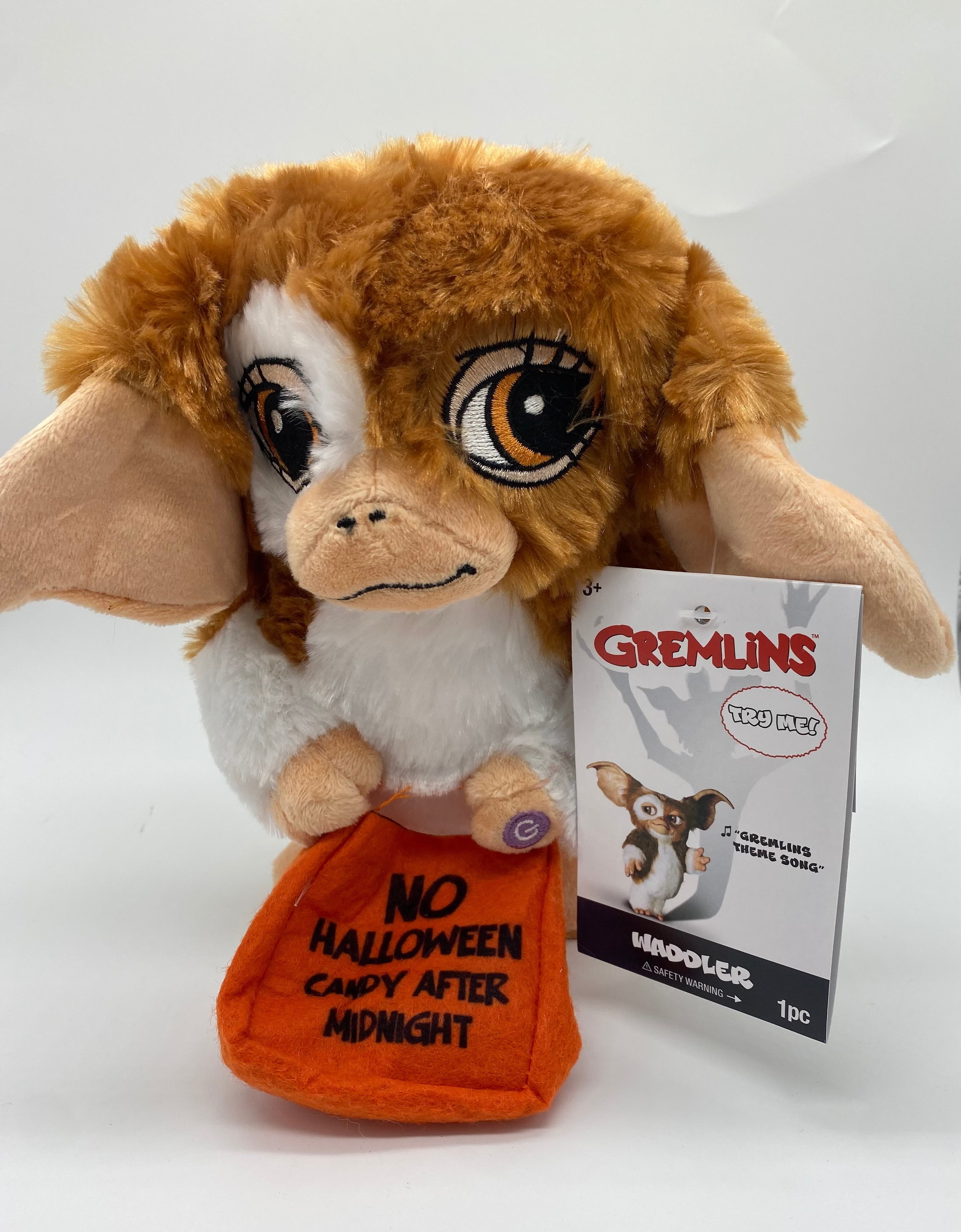 Gremlins No Halloween Candy After Midnight Waddler Musical Plush New ...