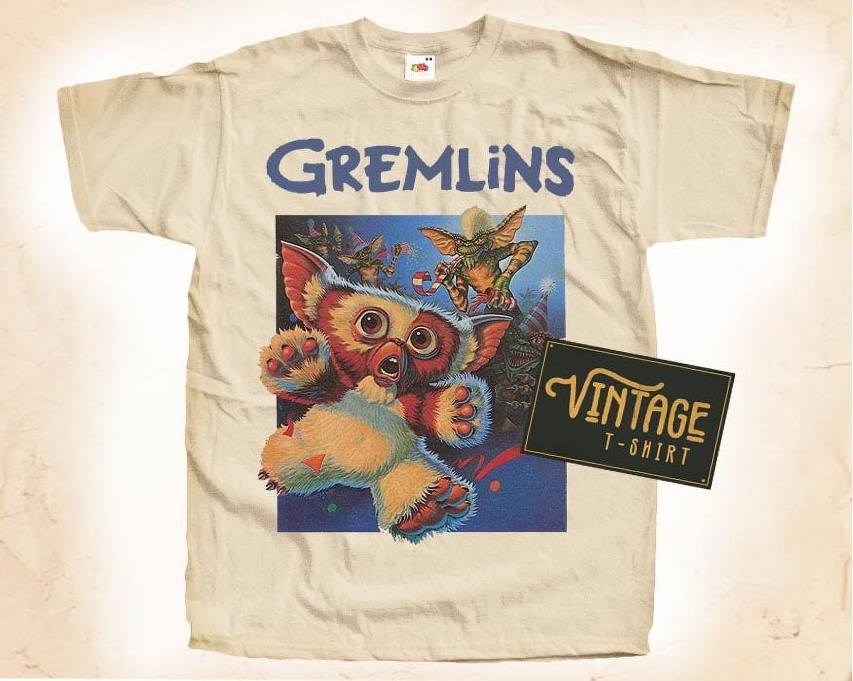 Gremlins V3 T shirt Tee Vintage Cotton Movie Poster All Sizes KIDS ...