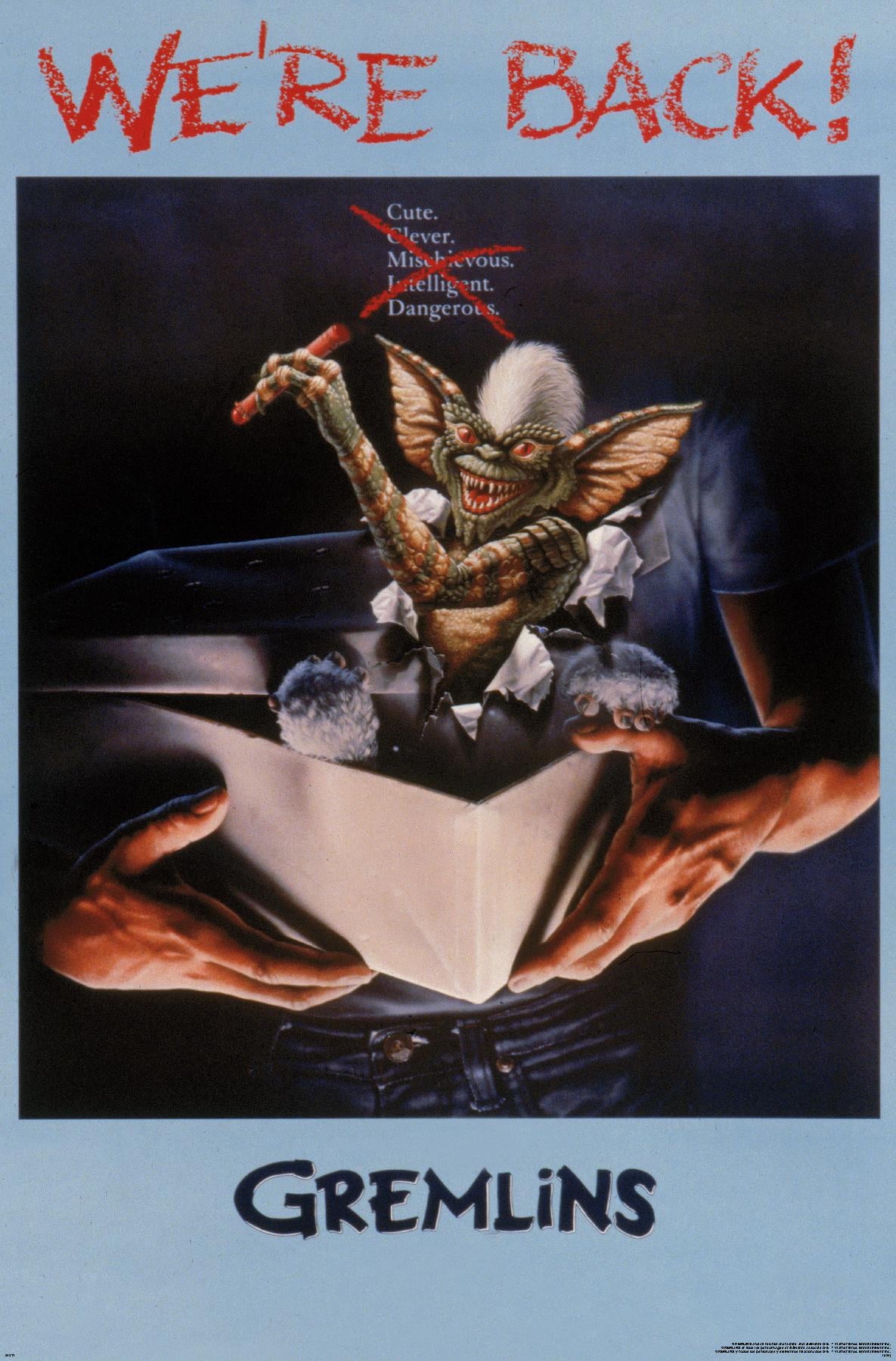 Gremlins - We're Back One Sheet Wall Poster, 14.725" x 22.375 ...