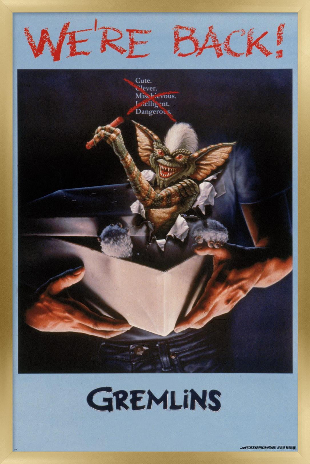 Gremlins - We're Back One Sheet Wall Poster, 22.375" x 34" Framed ...