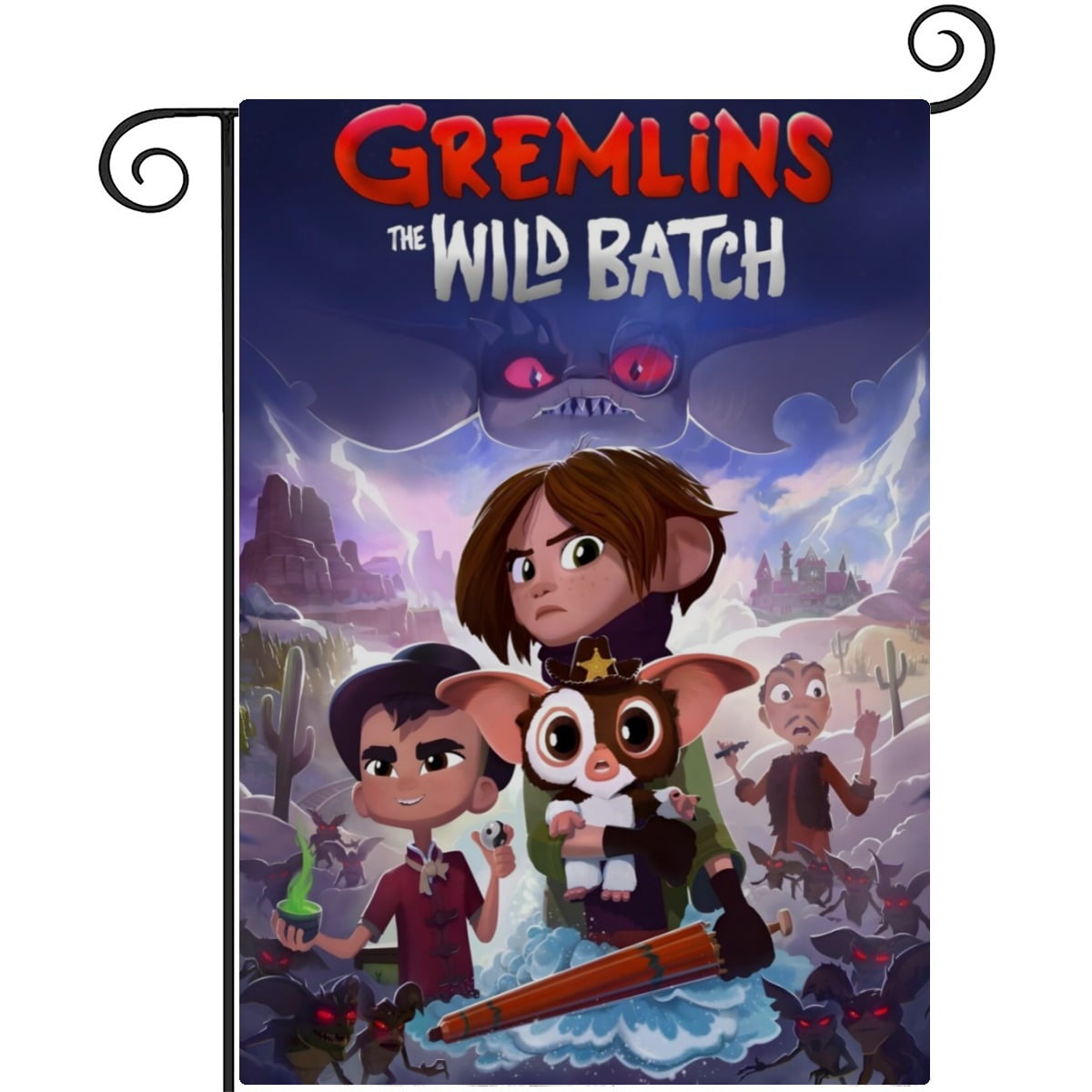 Gremlins The Wild Batch-themed Garden Flag. Perfect gift for fans ...