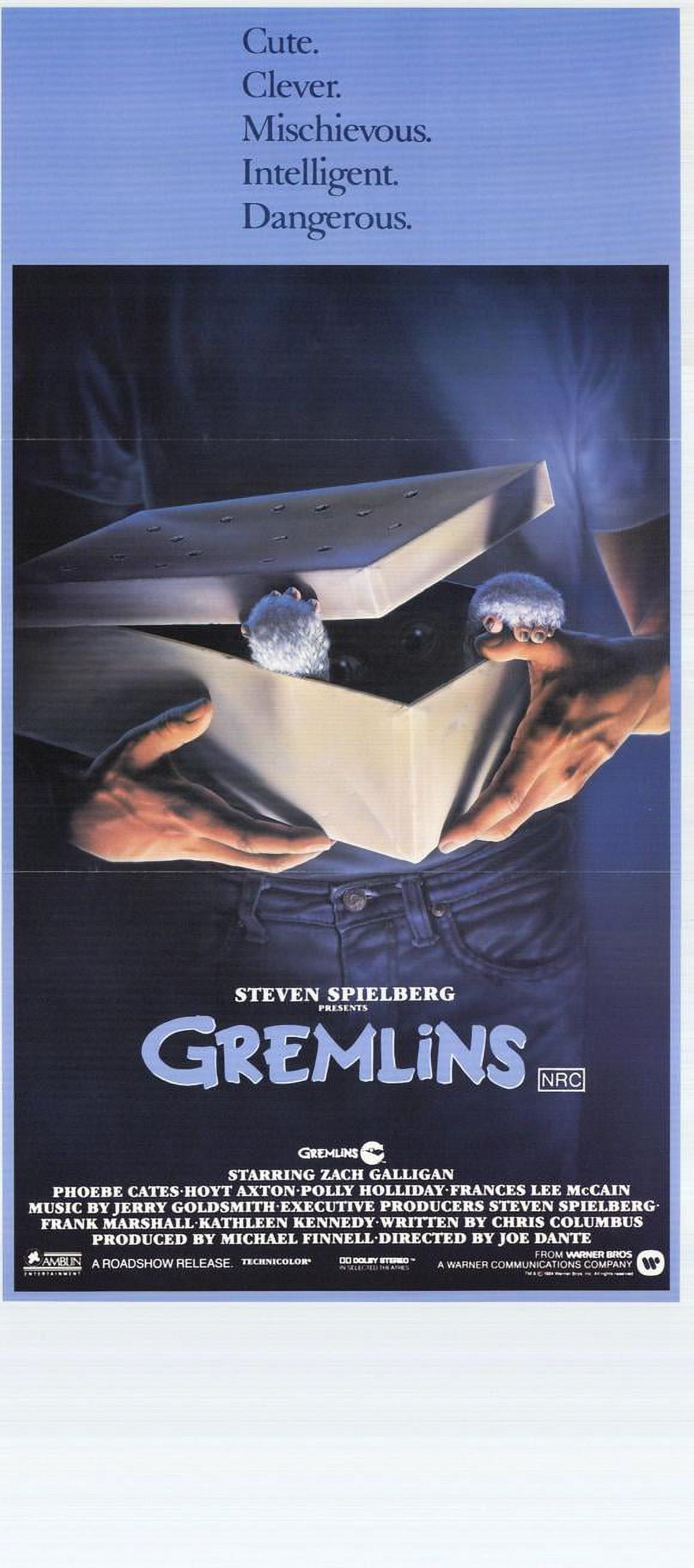 Gremlins - movie POSTER (Style B) (11" x 17") (1984) - Walmart.com