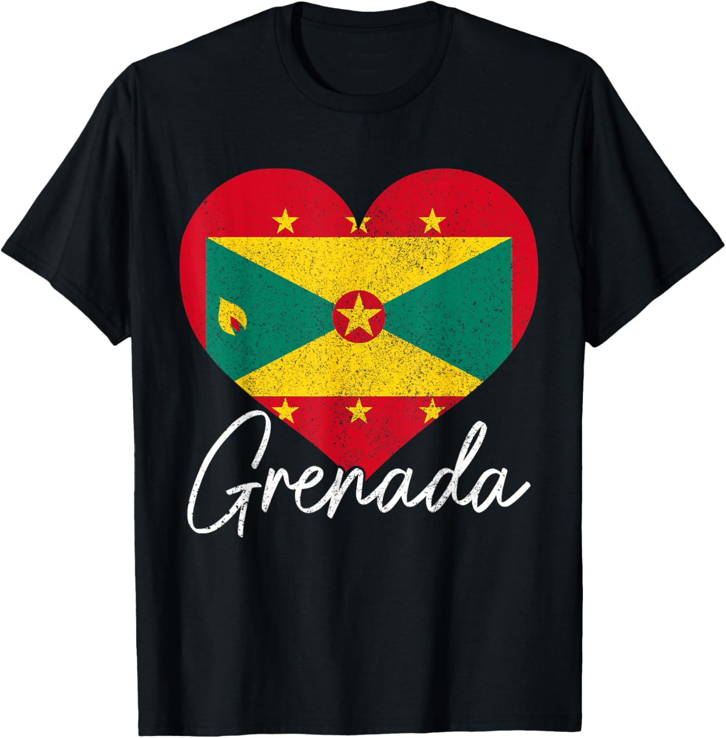 Grenada Flag Caribbean Souvenir T-Shirt - Walmart.com