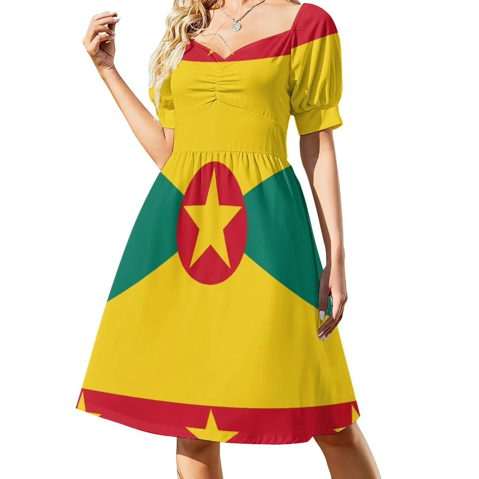 Grenada Flag Sleeveless Dress evening dress women clothing women summer ...