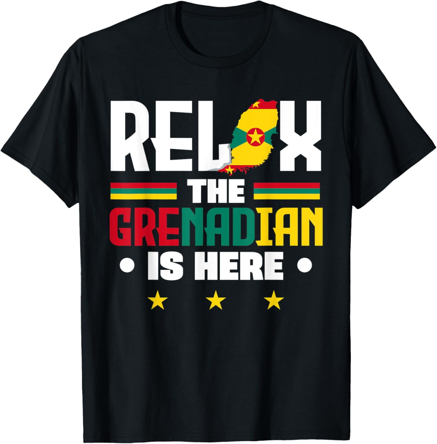 Grenada Grenadian Relax The Grenadian Is Here T-Shirt - Walmart.com