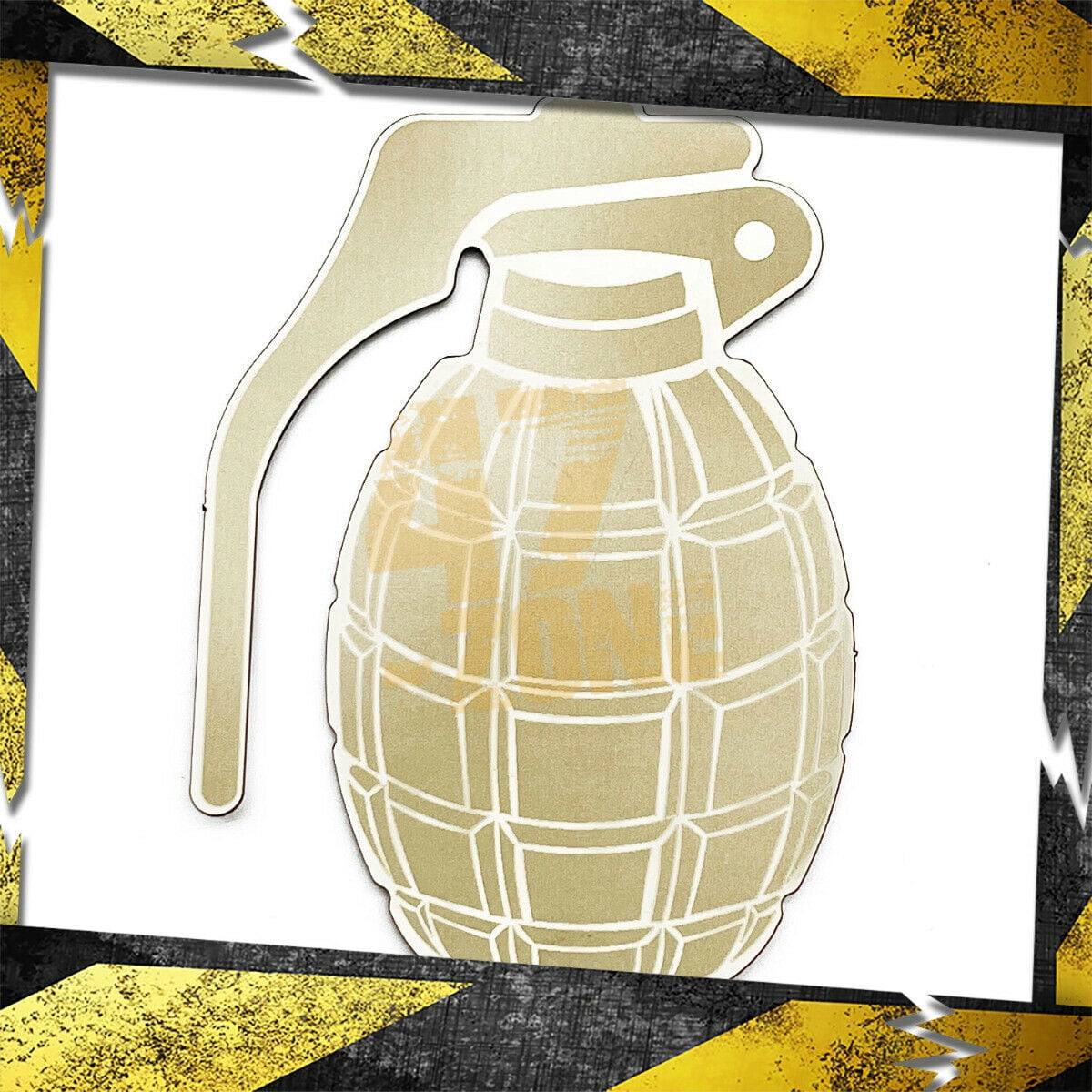 Cobra-Tek Grenade 3D Car Emblem Badge Decal Sticker | Universal Vehicle ...
