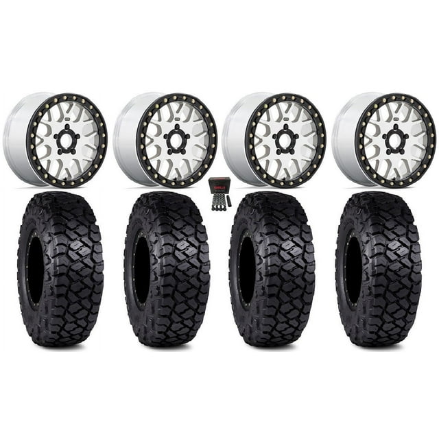 Grenade KS235 Bdlk 15" Wheels Mh 32" Intersect Tires Polaris RZR Turbo ...