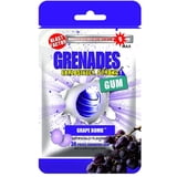 Grenades Gum - 30ct Bag - STRONG MINT GUM (Grape Bomb)) - Walmart.com