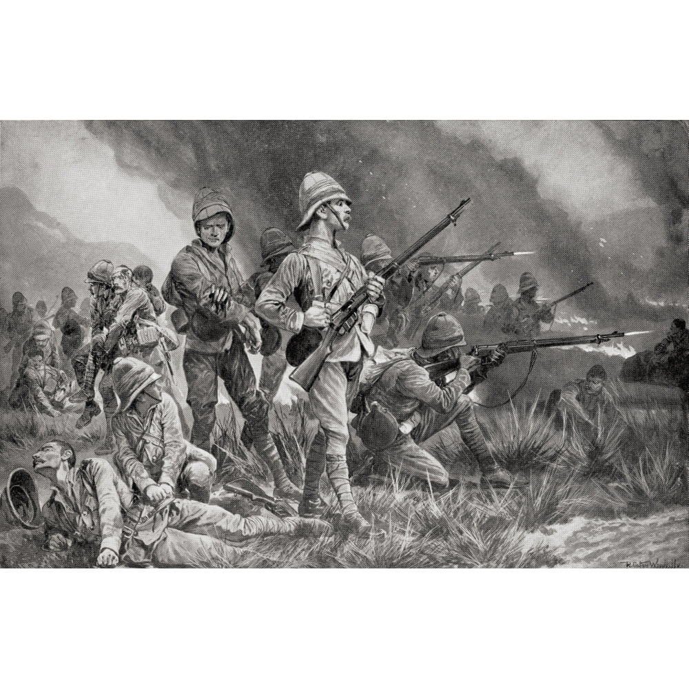 Grenadier Guards At The Battle Of Biddulph's Berg May 29Th 1900. From ...