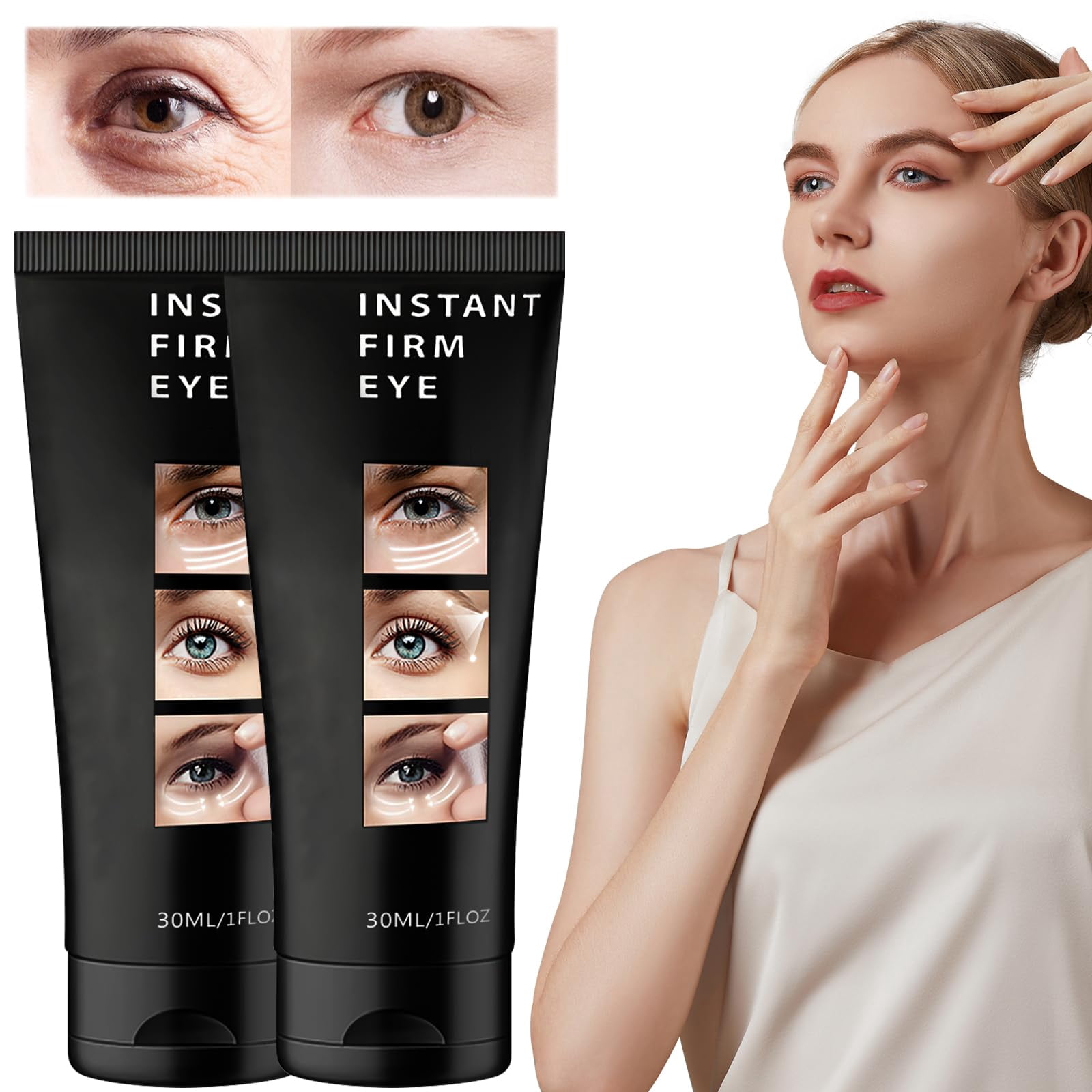 Grenben Berbax Eye Cream,Nuclei DHF10 Eye Cream, Firm Eye Tightener ...