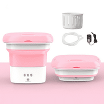 Pure Clean PUCWM33 Foldable Lightweight Mini Washing Machine, Top Load ...