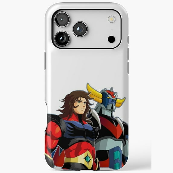 Grendizer And Actarus Robot iPhone Case 17 11 12 13 14 15 16 Pro Max ...