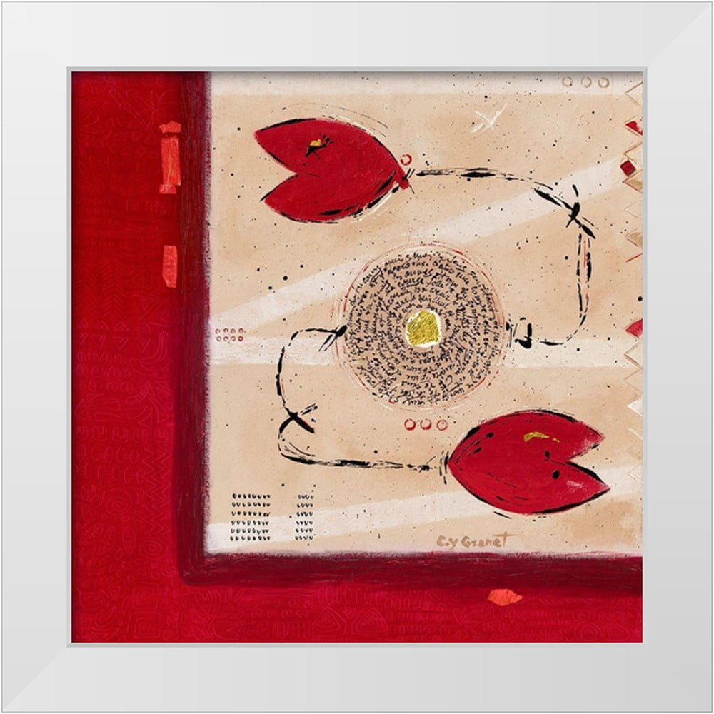 Grenet, Catherine 20x20 White Modern Wood Framed Museum Art Print ...