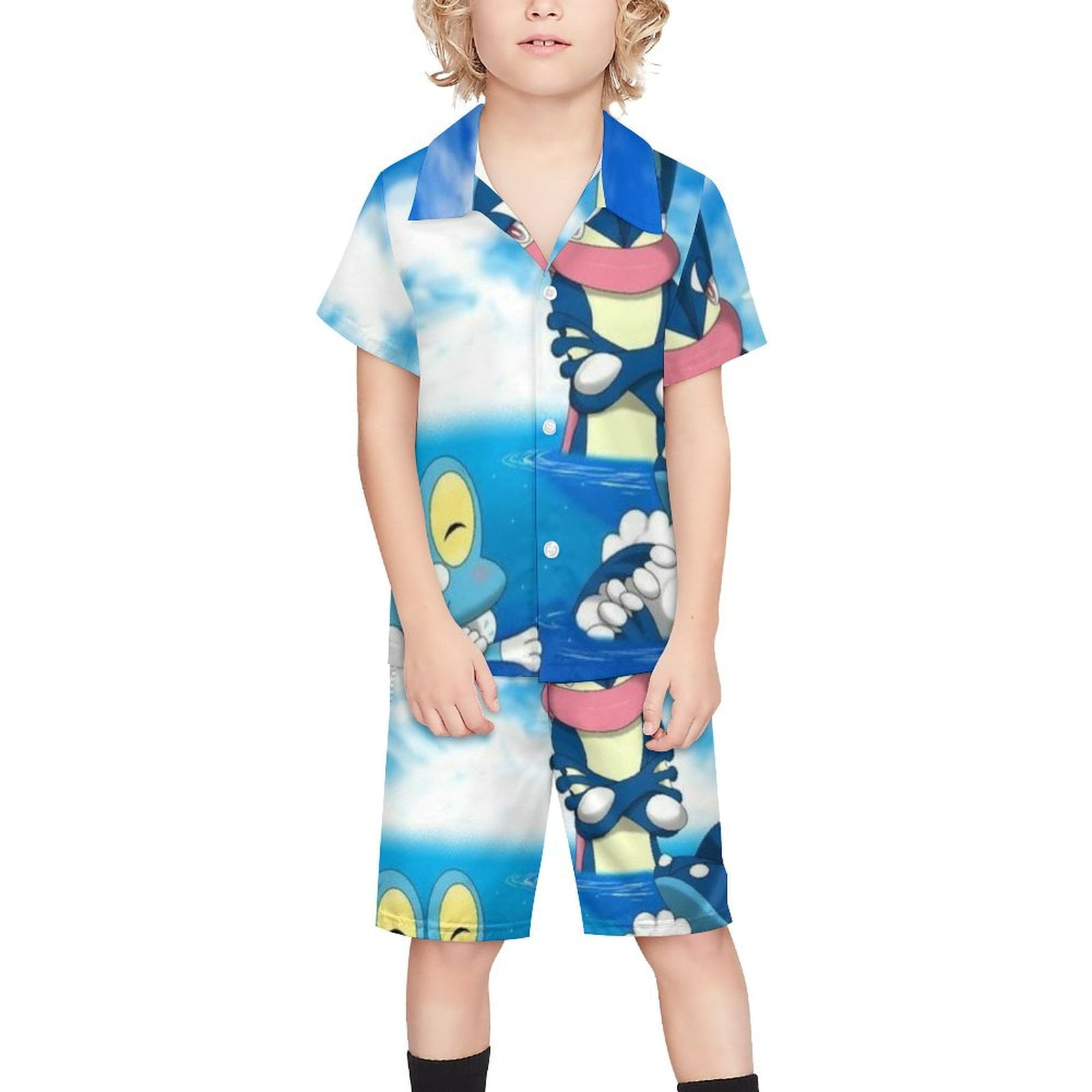 Greninja Swim Trunks Anime Cute for Boys Gift 5-6T Greninja Merch ...