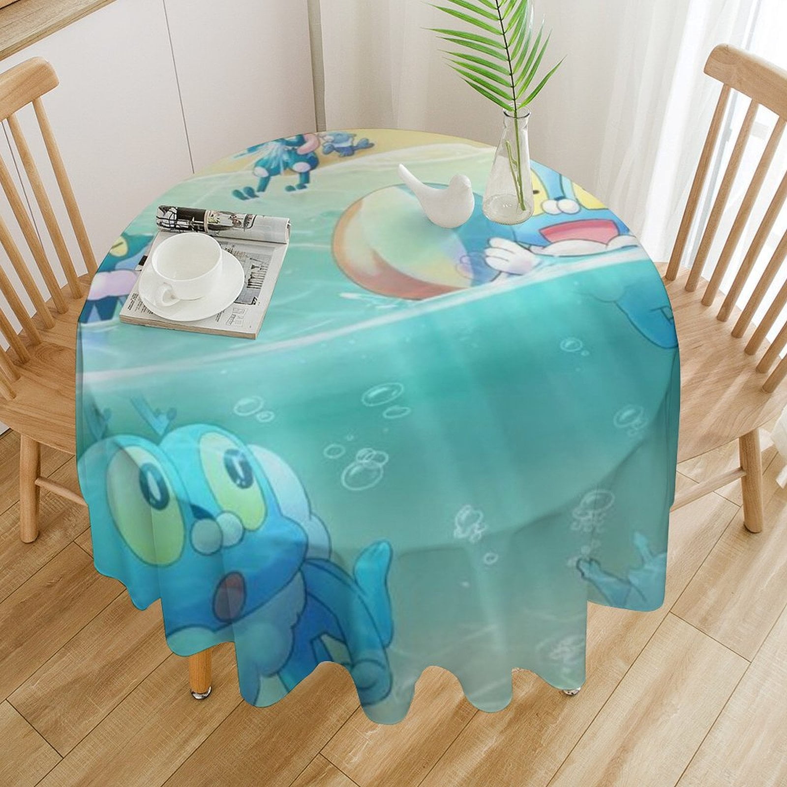 Greninja Tablecloth Anime for Dining Table Picnic Gift 60x60in Greninja ...