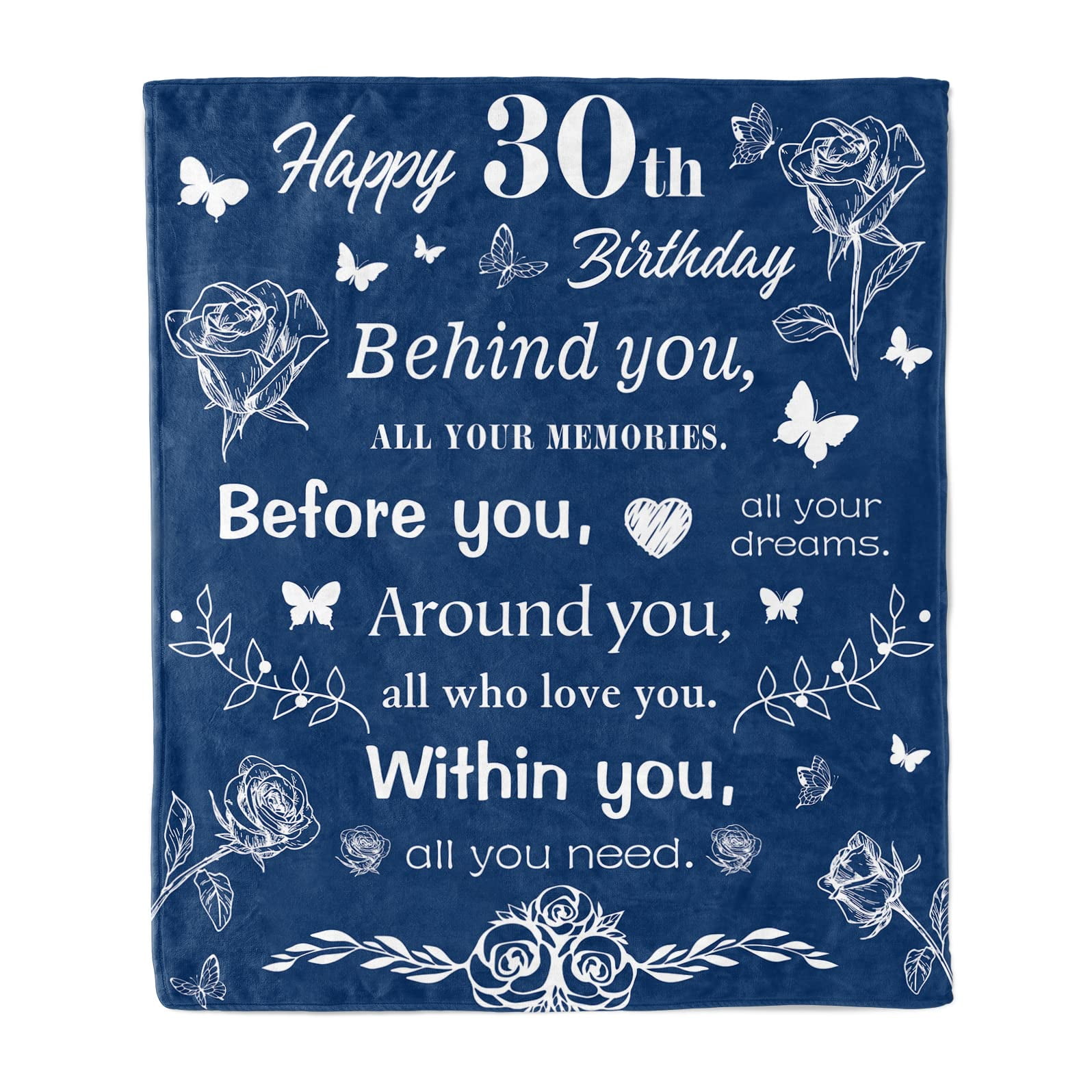 Gresahom Celebrate 30th Birthday with this Blanket - Perfect ...