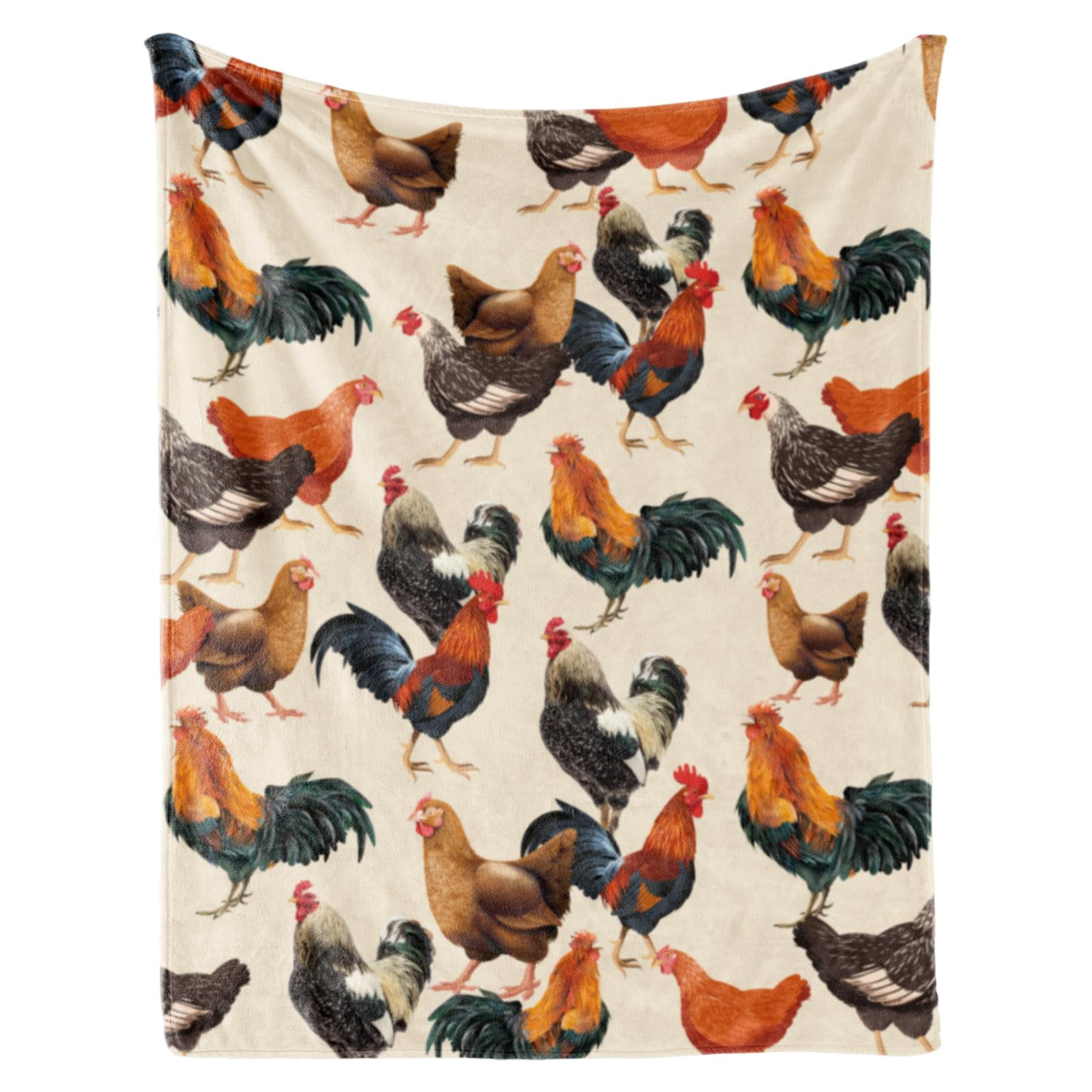 Gresahom Chicken Blanket, Christmas Throw Blanket Gifts for Holiday ...