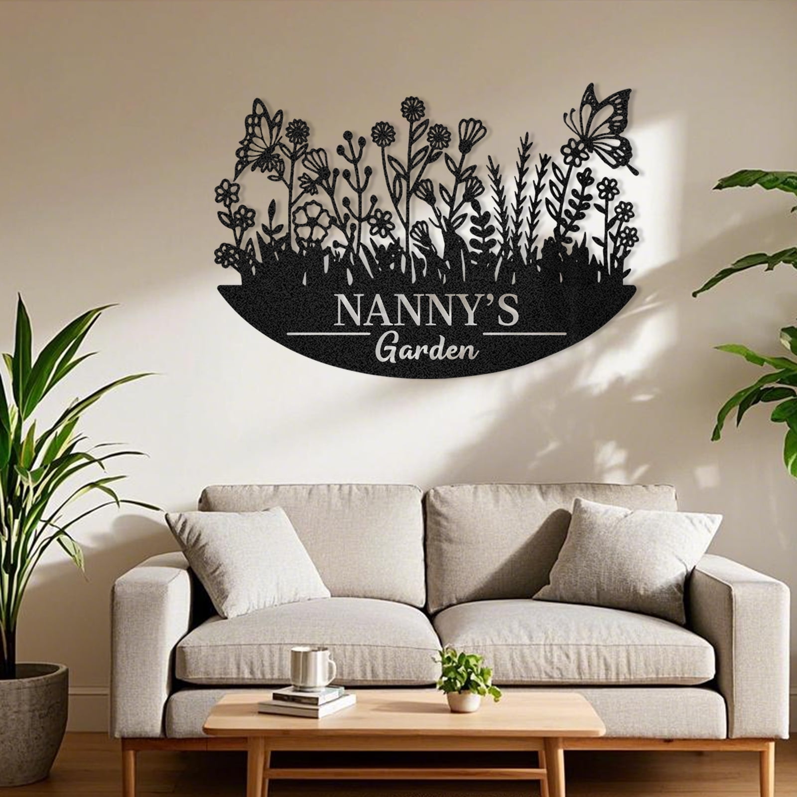 Gresahom Ironglyh Metal Signs Customized, Custom Garden Name Sign ...