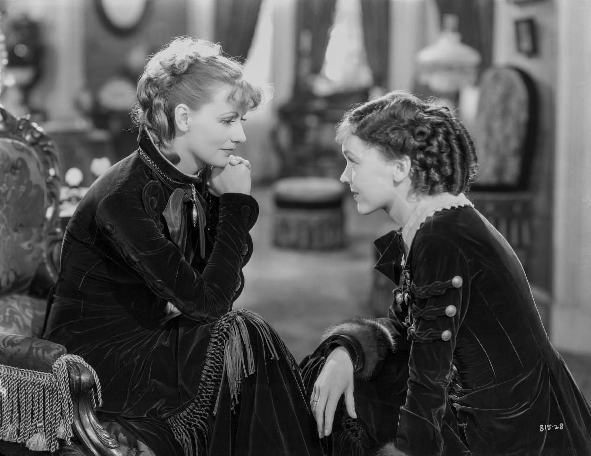 Greta Garbo Ladies in Black During a Movie Scene Photo Print (24 x 30 ...