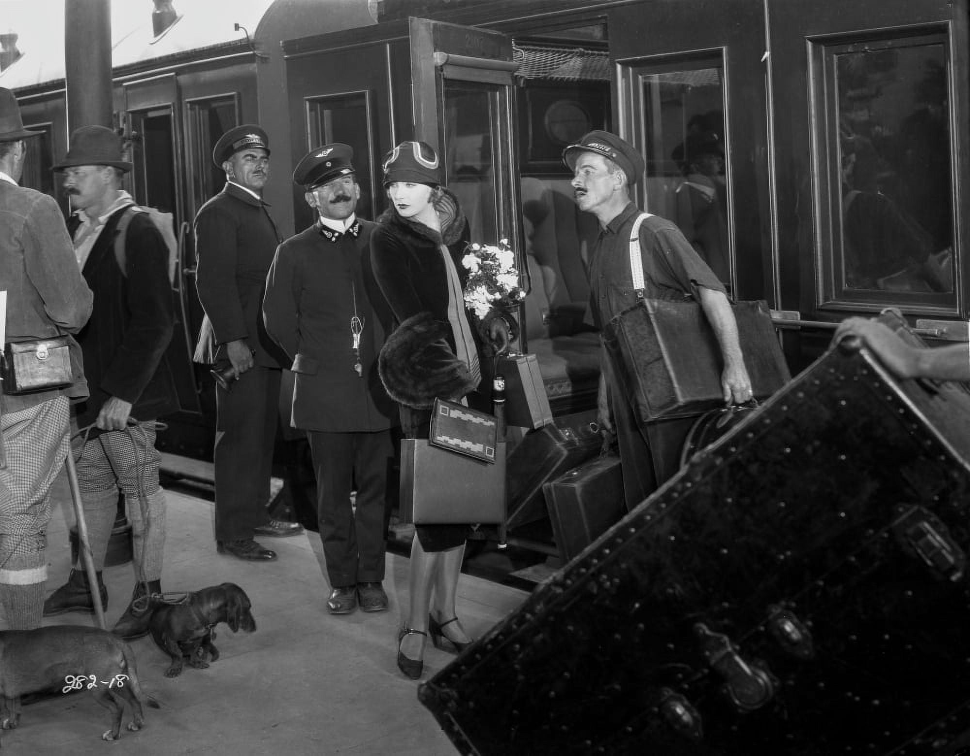 Greta Garbo Movie Scene at the Train Station Photo Print (8 x 10 ...