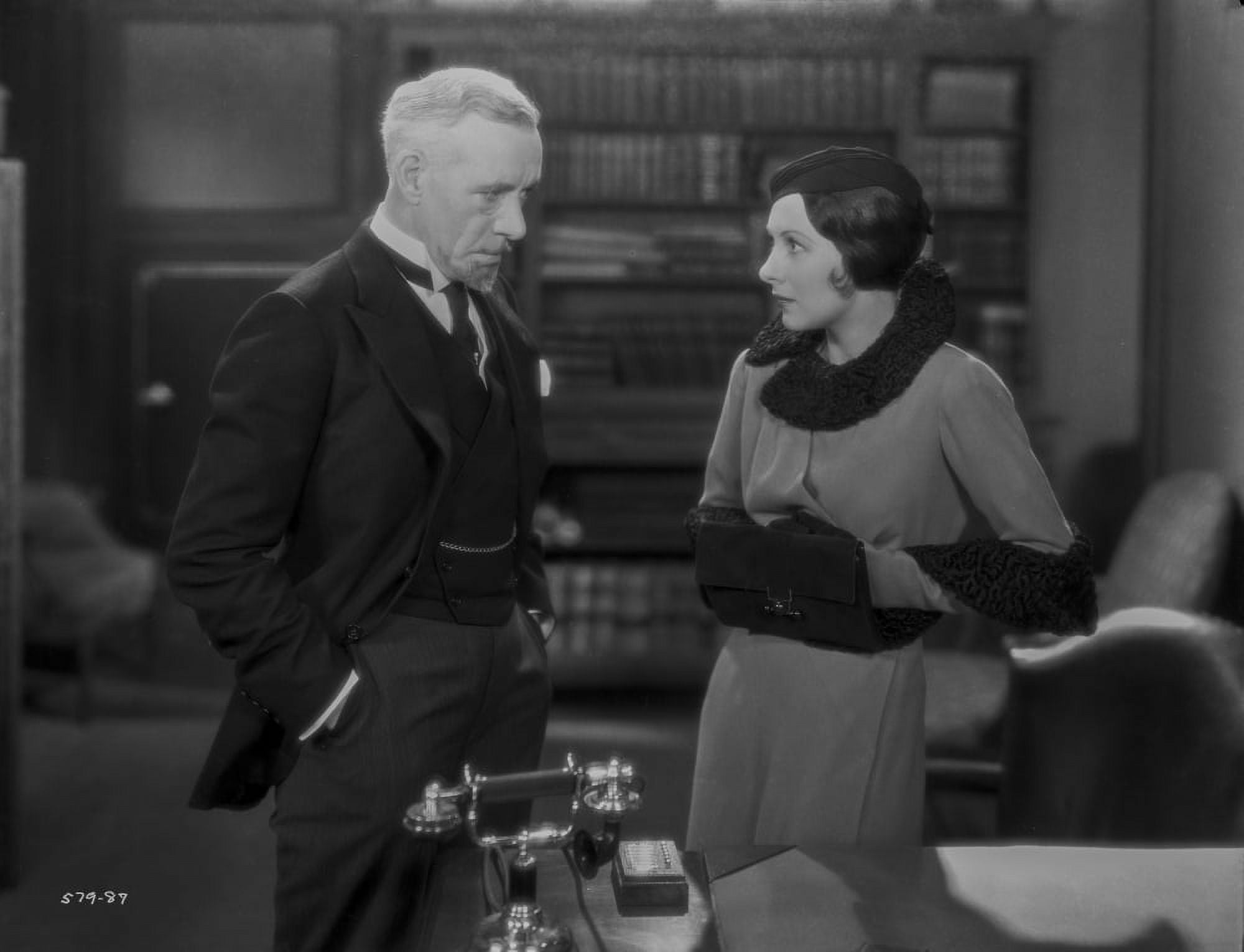 Greta Garbo Talking to a Man Movie Scene Photo Print (8 x 10) - Walmart.com