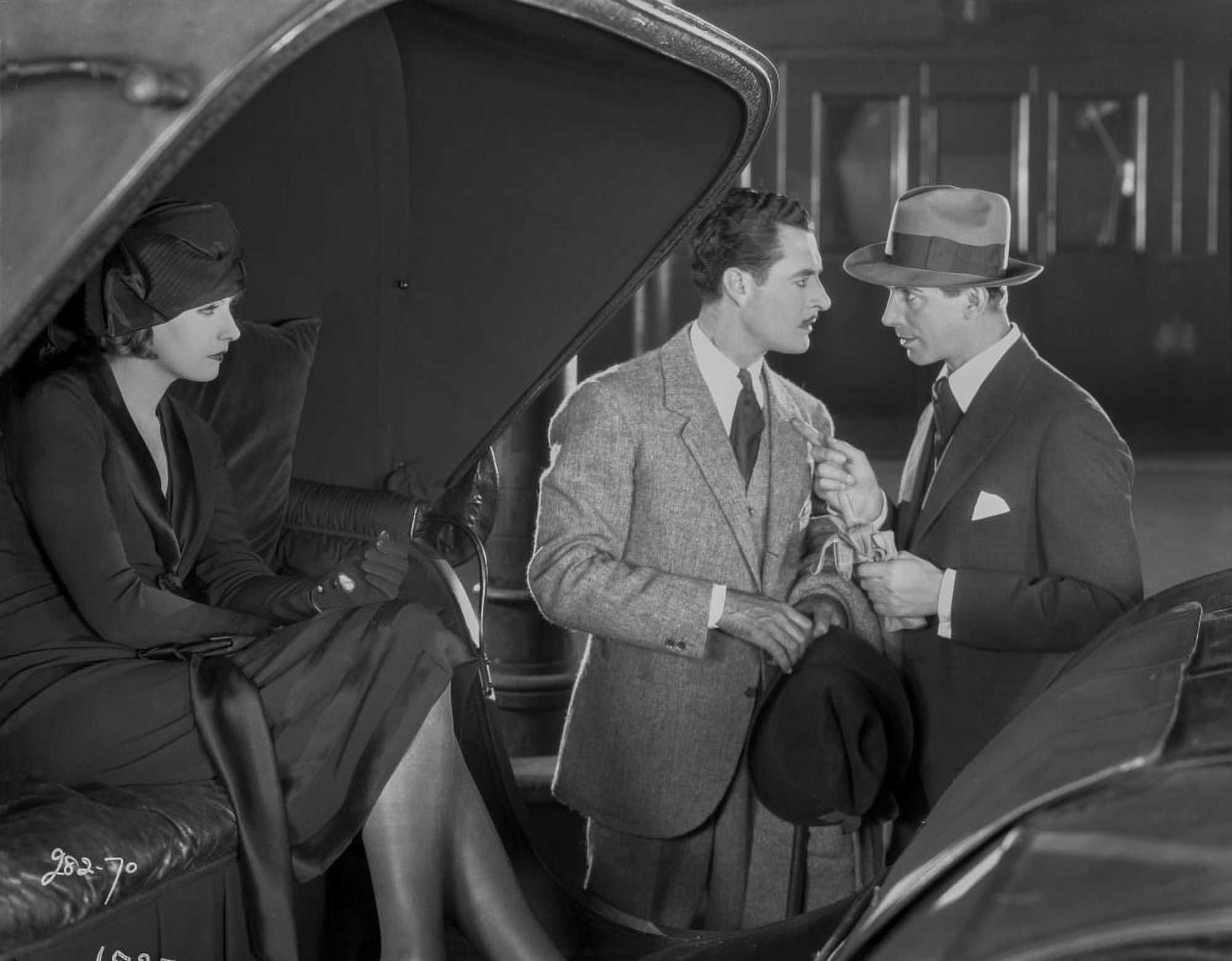 Greta Garbo with Two Man Talking Movie Scene Photo Print (24 x 30 ...