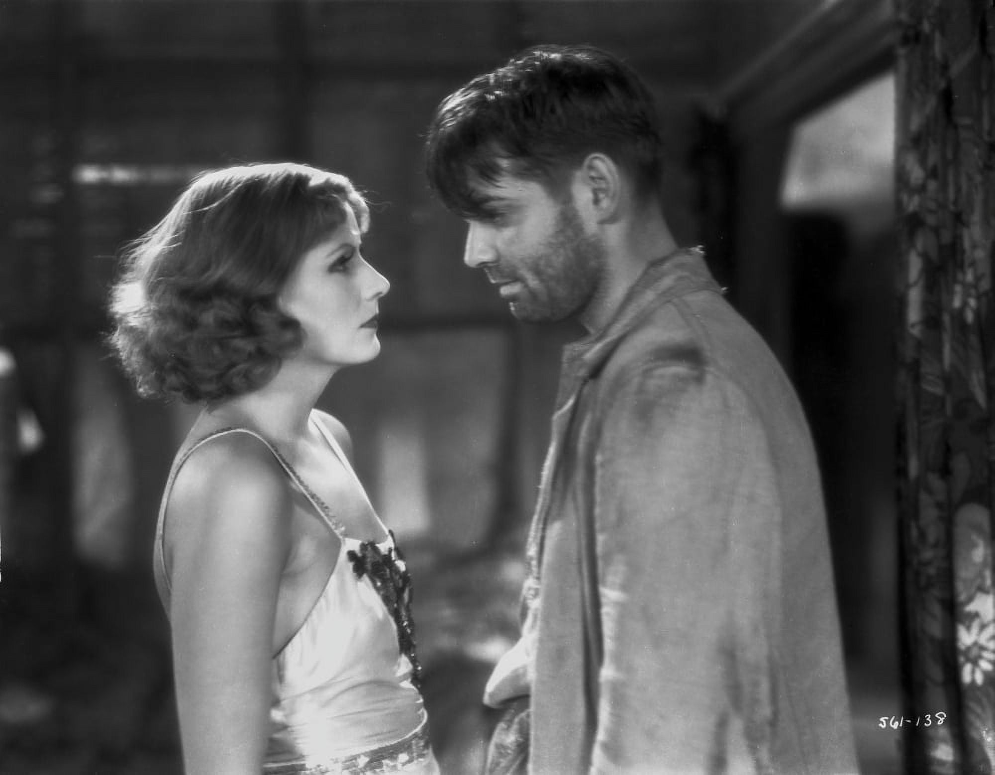 Greta Garbo with a Man Eye to Eye Contact Photo Print (8 x 10 ...