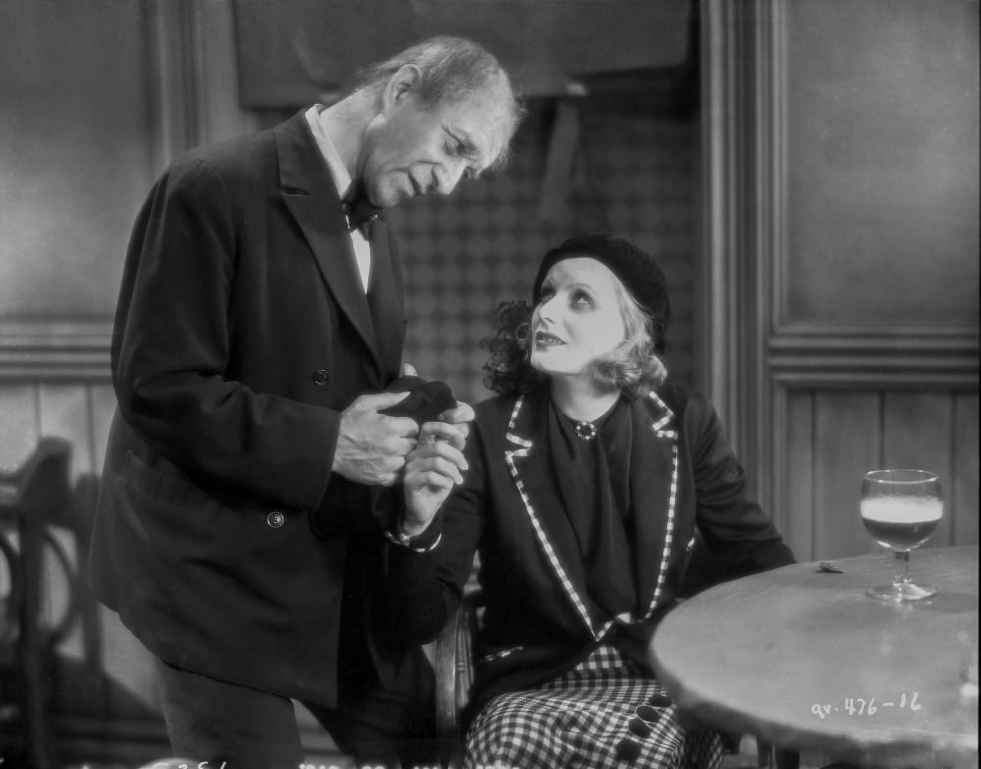 Greta Garbo with a Man Giving Present Photo Print (24 x 30) - Walmart.com