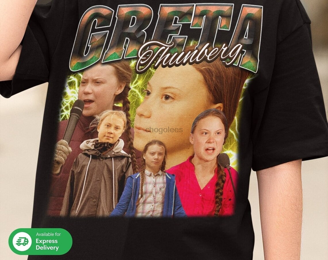 Greta Thunberg Shirt Greta Thunberg Tribute Shirt Fans Gift Greta ...