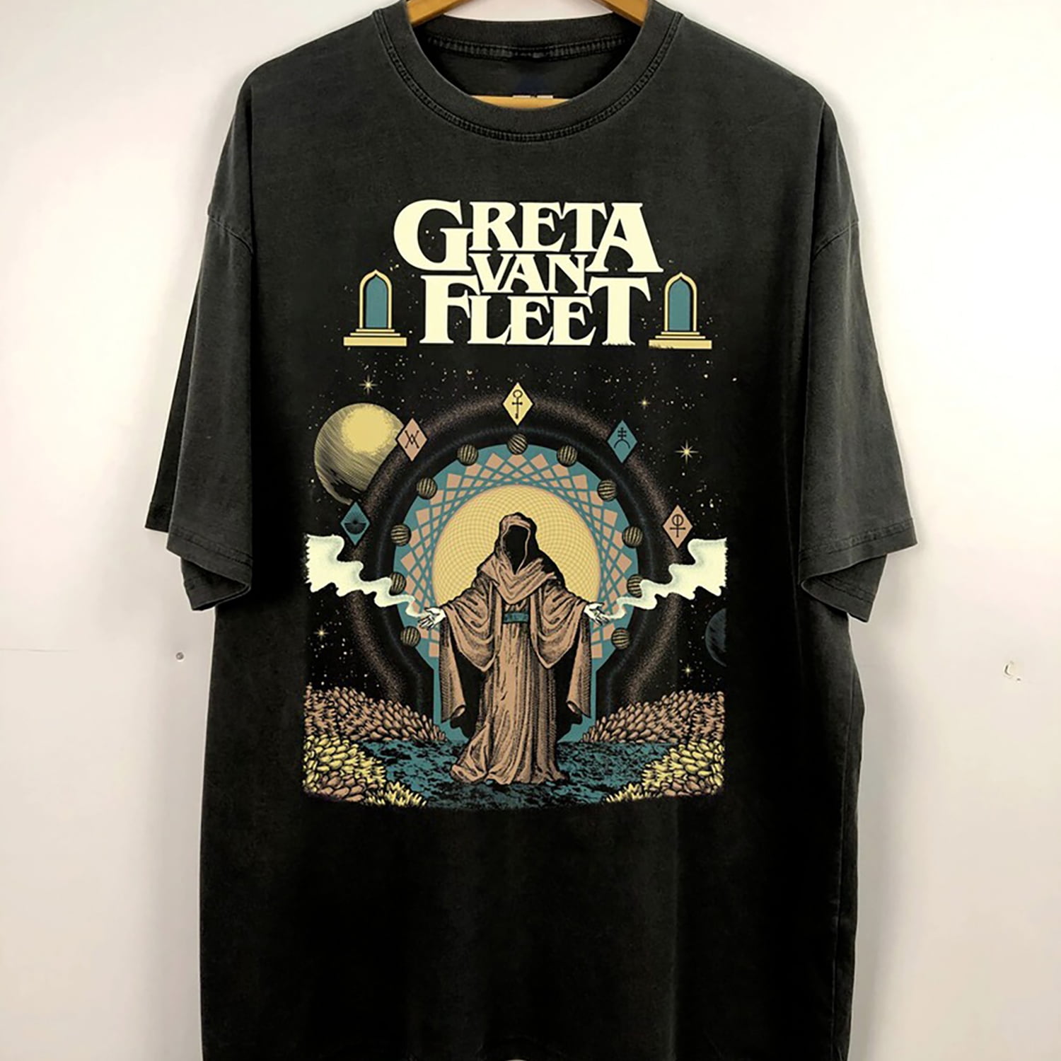Greta Van Fleet Rock Band World Tour 2024 Unisex T-Shirt - Walmart.com