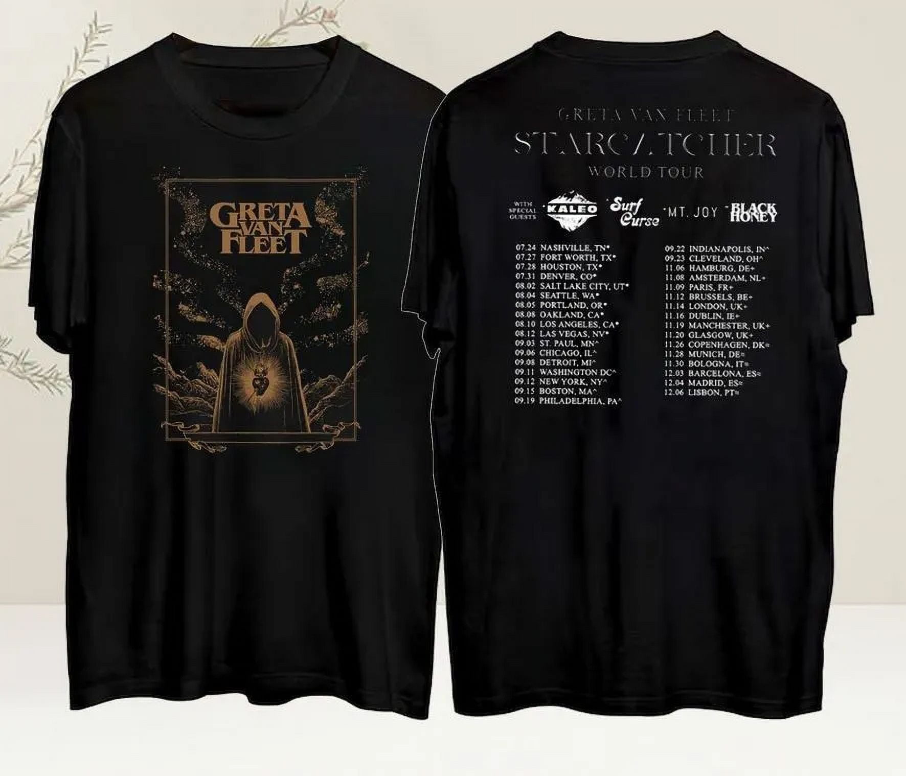 Greta Van Fleet Starcatcher World Tour 2023 T-Shirt, Greta Van Fleet ... Greta Van Fleet Starcatcher World Tour 2023 T-Shirt, Greta Van Fleet ...