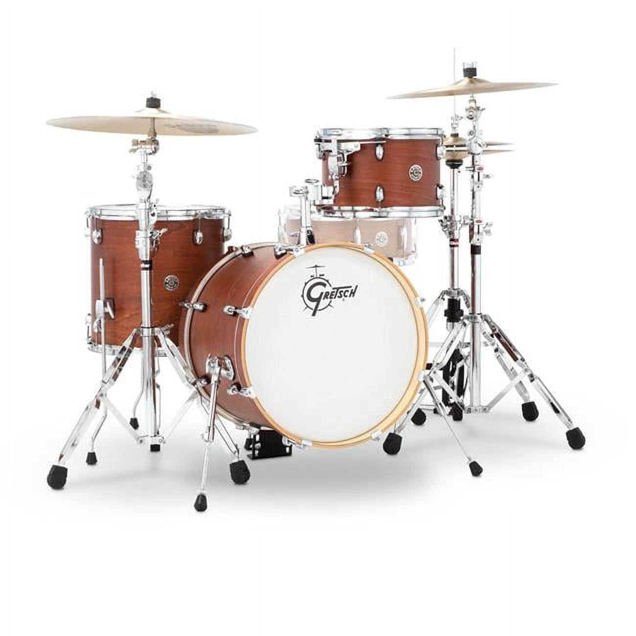 Gretsch Import 776767 Catalina Club Shell Pack for Drum, Satin Walnut ...