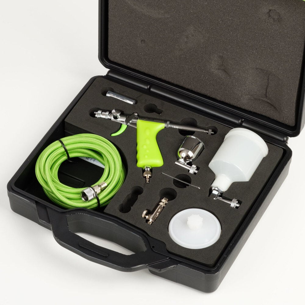 Grex Tritium TS Dual Action Side Gravity Airbrush Set - 0.5 mm ...