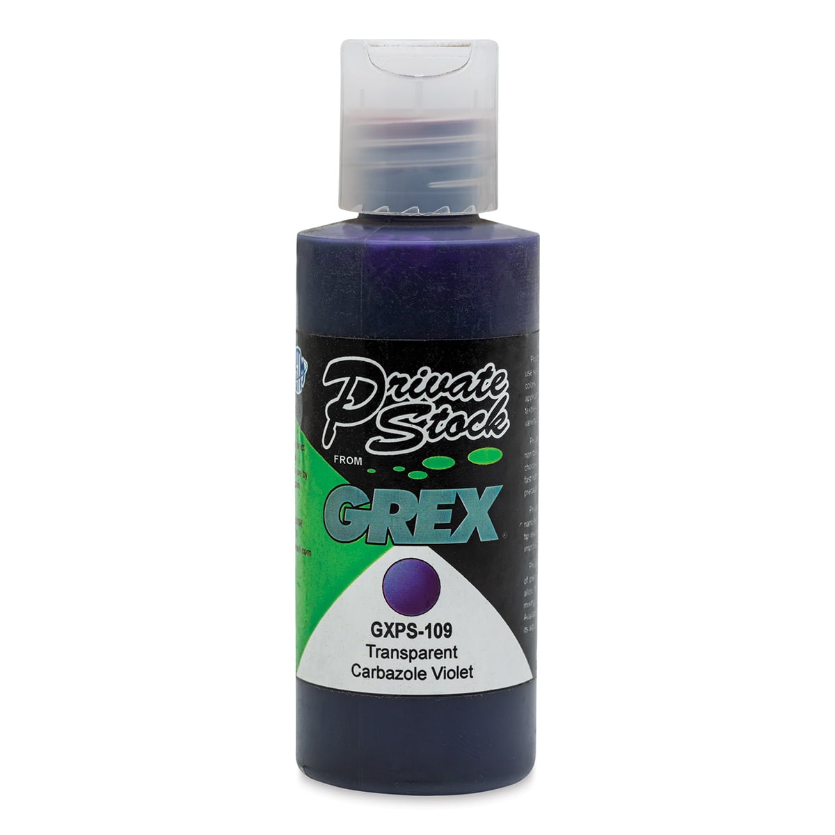 Grex Private Stock Airbrush Color - Transparent Carbazole Violet, 2 oz ...
