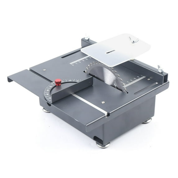 Grey 100W Mini Table Saw 7 Gears Mini Table Saw Small Diy Woodworking ...