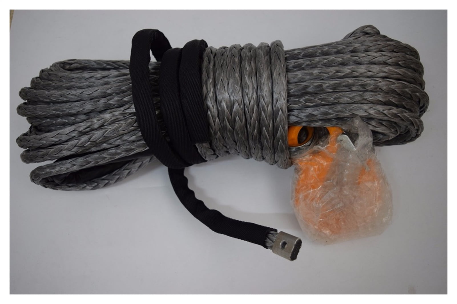 Grey 12mm*30m Synthetic Winch Rope,Winch Rope 12mm,Boat Winch Rope,ATV ...