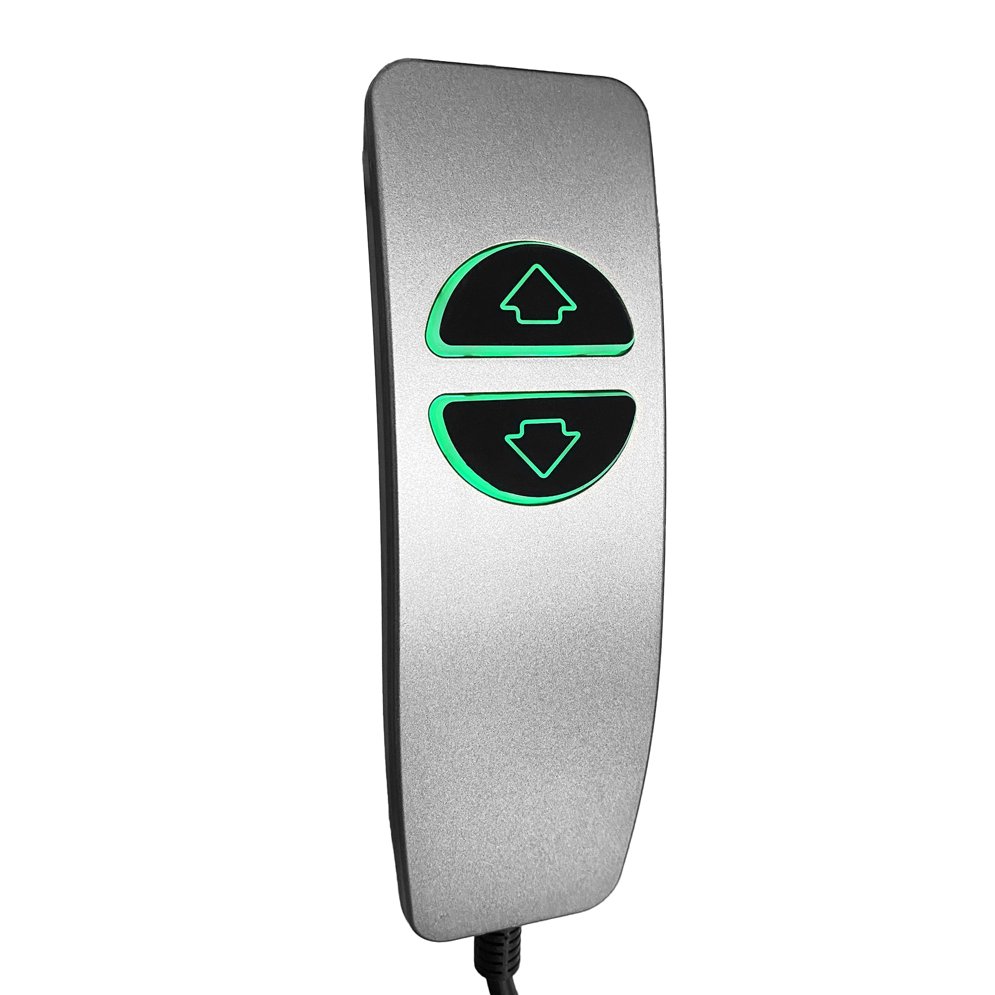 Grey 2 Button 5 Pin Prong Hand Control Handset Remote with Backlight ...