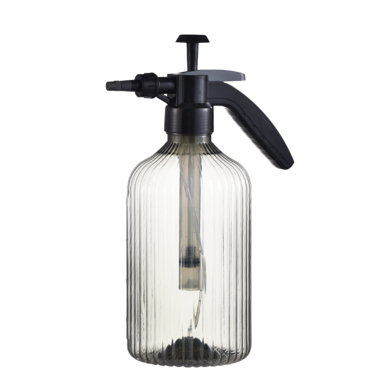 Grey 2000Ml Watering Spray Bottle High Pressure Kettle Garden Sprayer ...