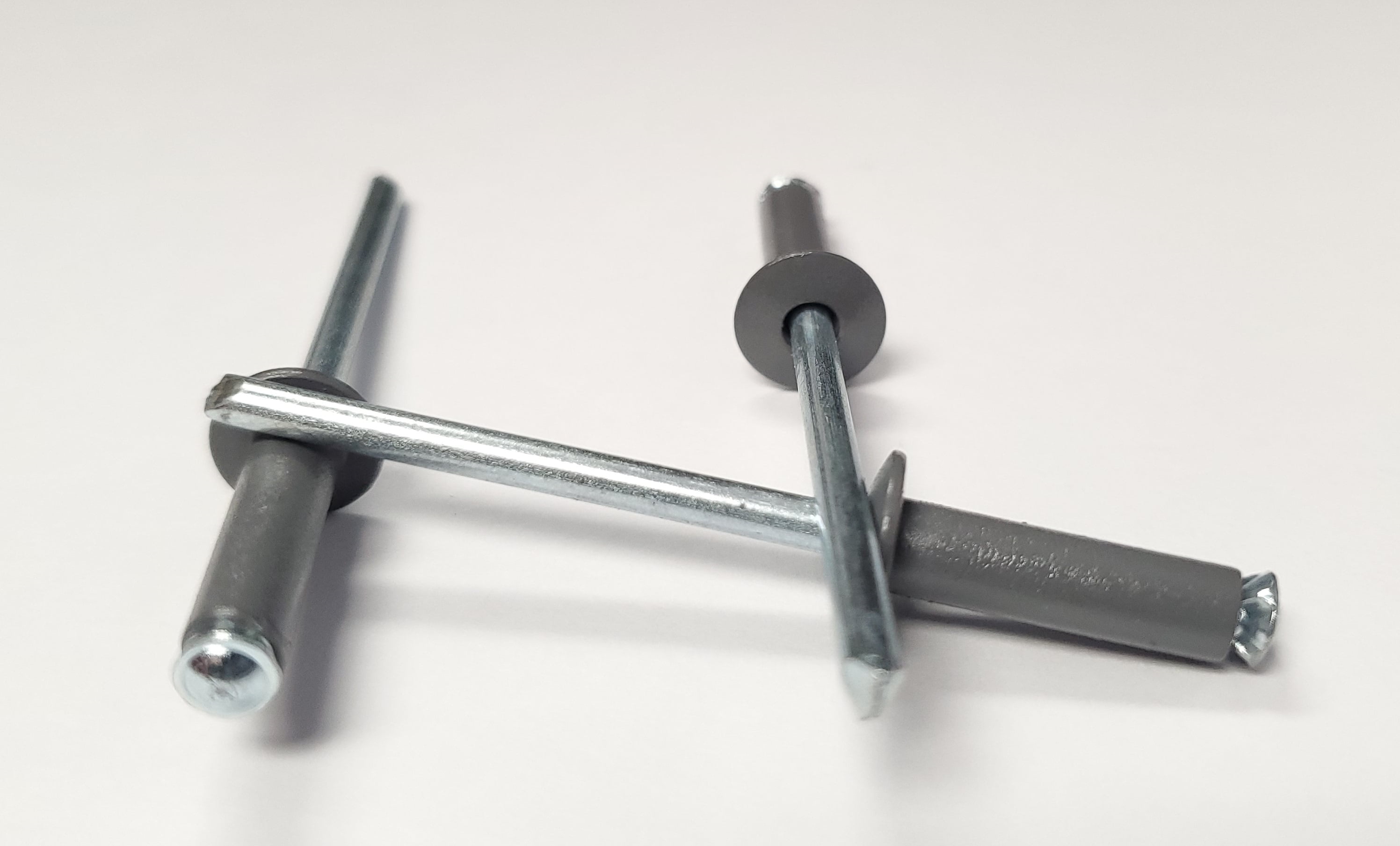 Grey 3/16" Pop Rivets Aluminum Small Head Peel Back Fasteners .125 ...