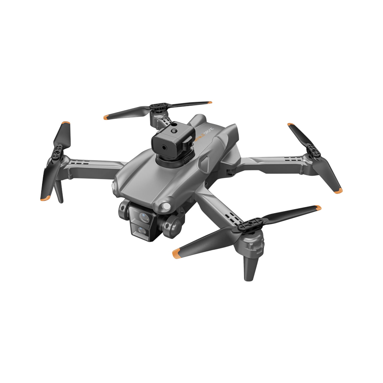 Grey 8K Dual Lens Folding Drone With Obstacle Avoidance Quadcopter ...