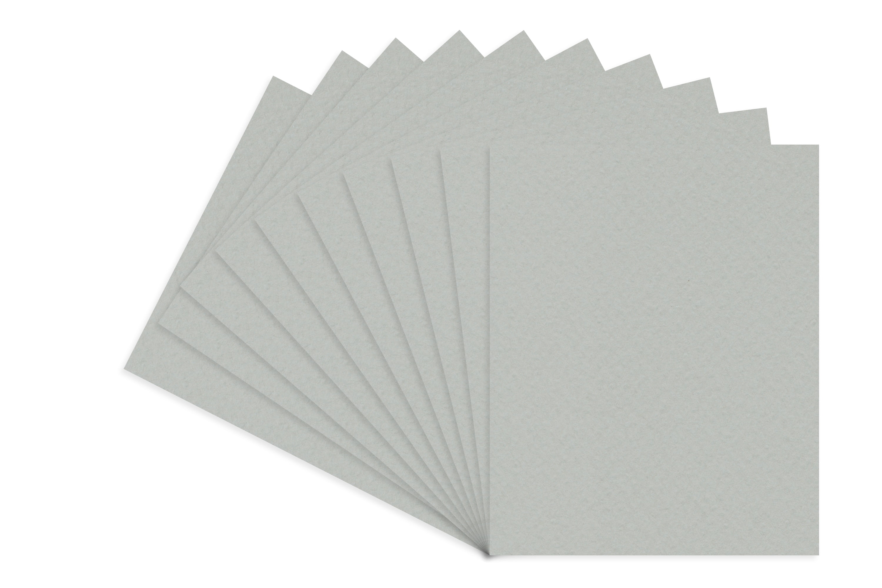 Grey Acid Free 11x14 Backing Board - Uncut Photo Mat Board - 50 Sheets ...