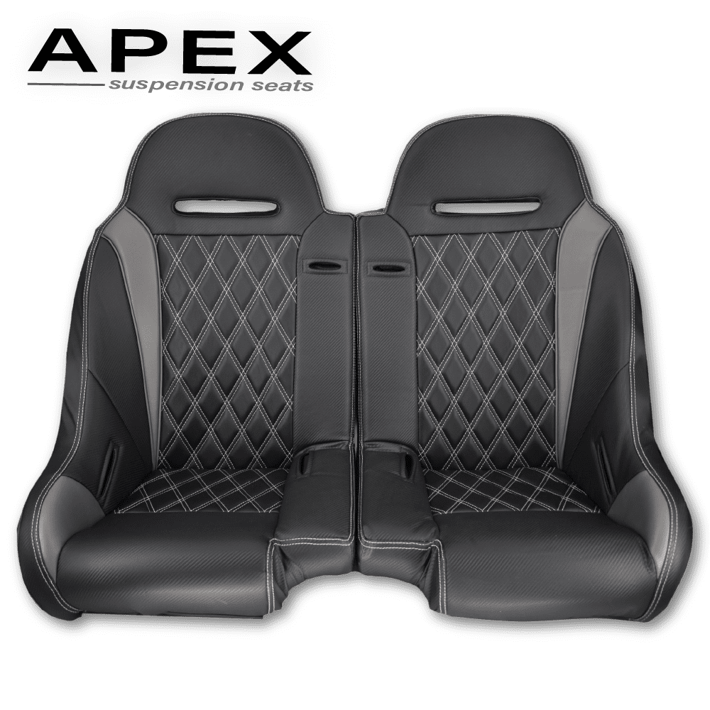 Grey Apex Pro Rear Split Bench - Walmart.com