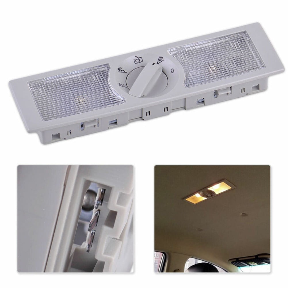 Grey Auto Car Interior Rear Roof Reading Light Button For Skoda ...