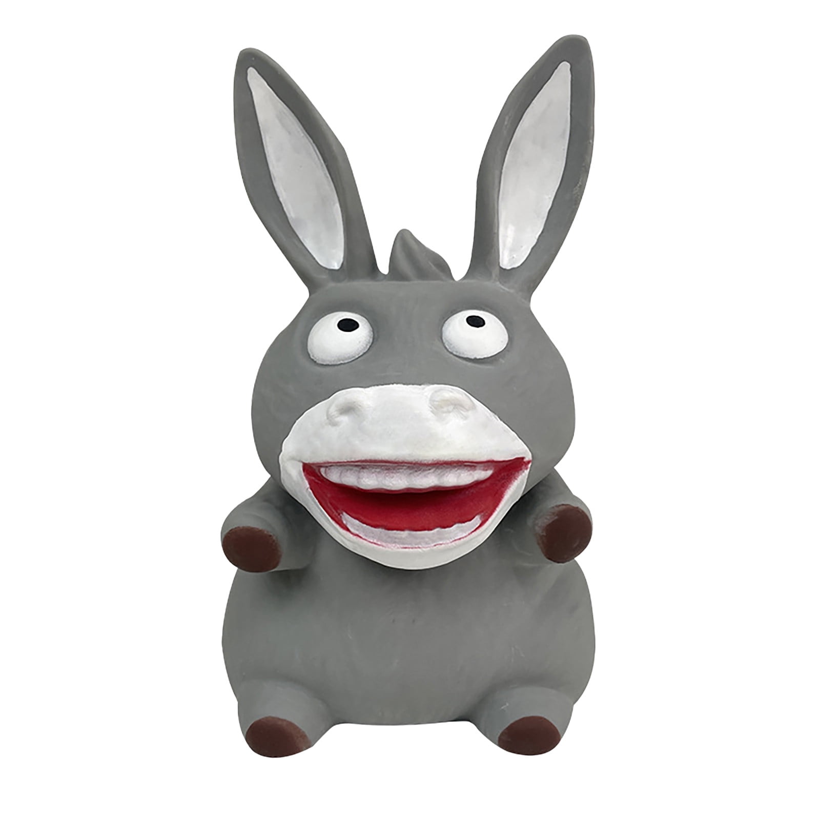 Grey Big Mouth Donkey Decompression Tool Stress Reliefing Pinch Toy ...