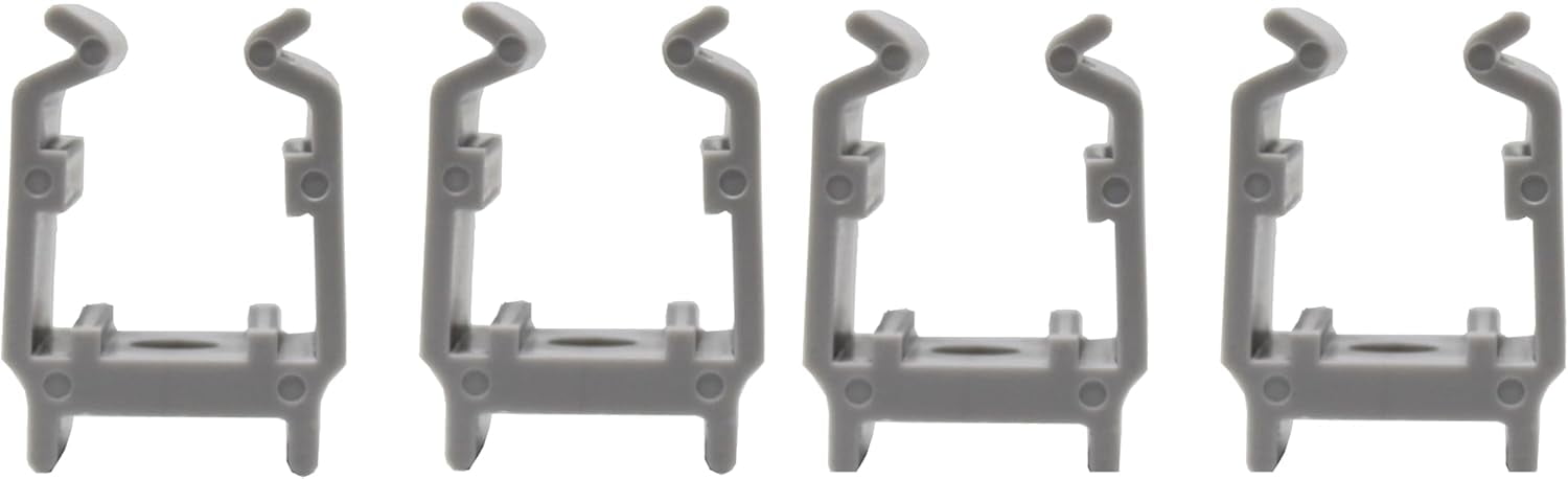 Grey Bimini Top Boat Pole Clips 1 inch for Pontoon Bimini Top Support ...