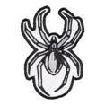 Grey, Black & White Spider Patch, Spider Patches - Walmart.com