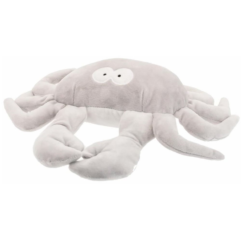 Grey Crab Soft Fabric Weighted Kids Door Stopper Doorstop 12 Inch ...