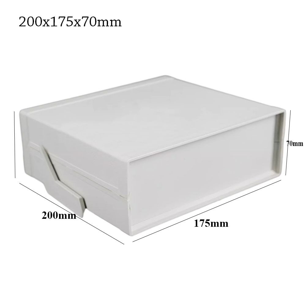 Grey DIY ABS Plastic Waterproof Cover Project Electronic Project Box ...